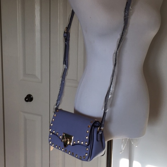 Alyssa | Bags | Alyssa Mini Studded Crossbody Bag In Lavender Nwt ...